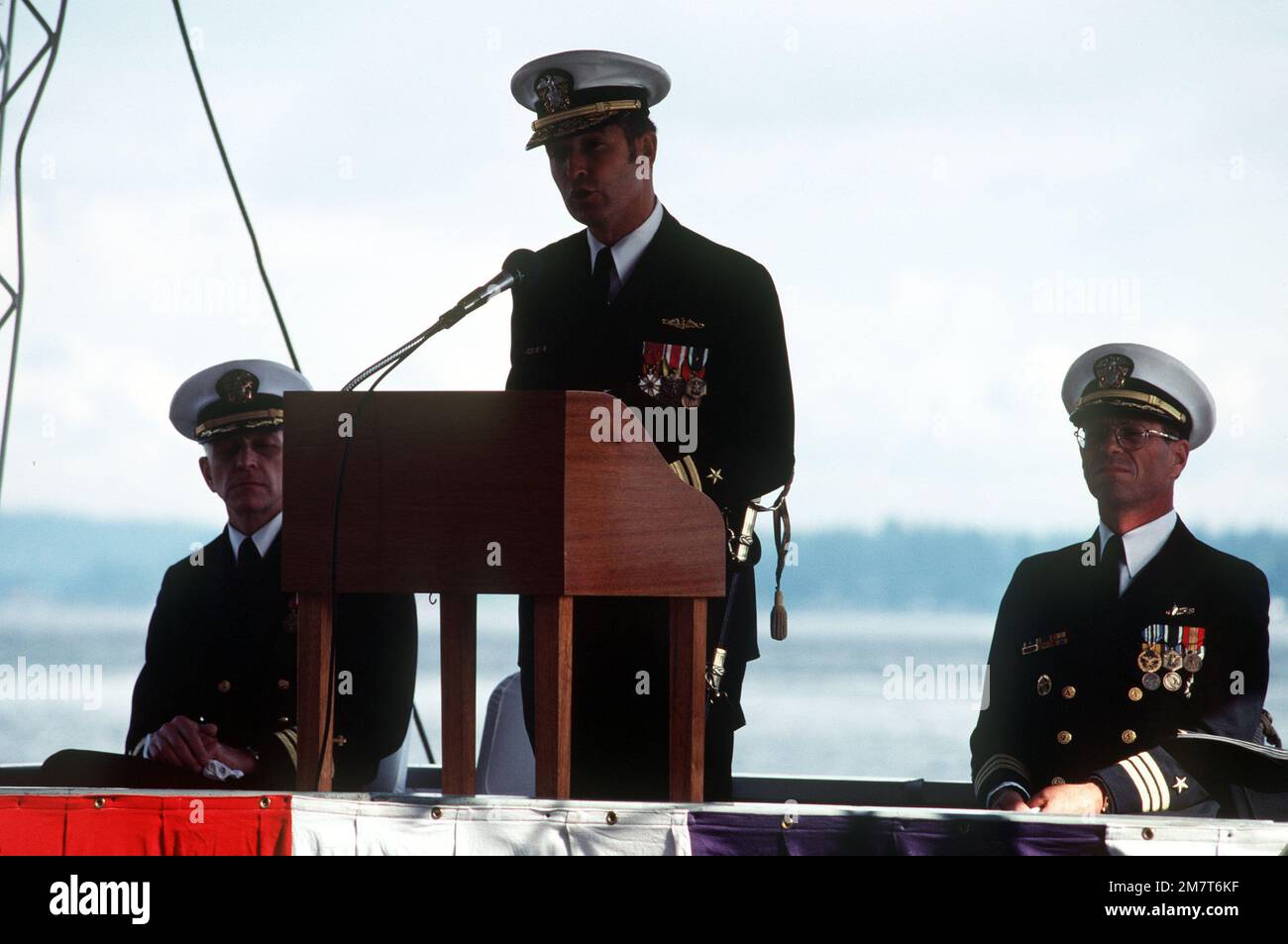 Puget Sound Naval Shipyard, Bremerton, Washington. Rear Admiral James D ...