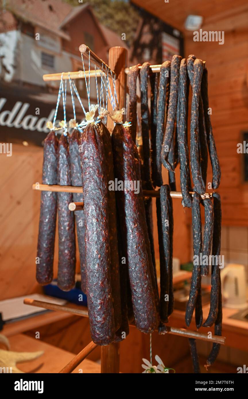 Kassel, Germany. 06th Jan, 2023. Stracken (l) and pepper bites made ...