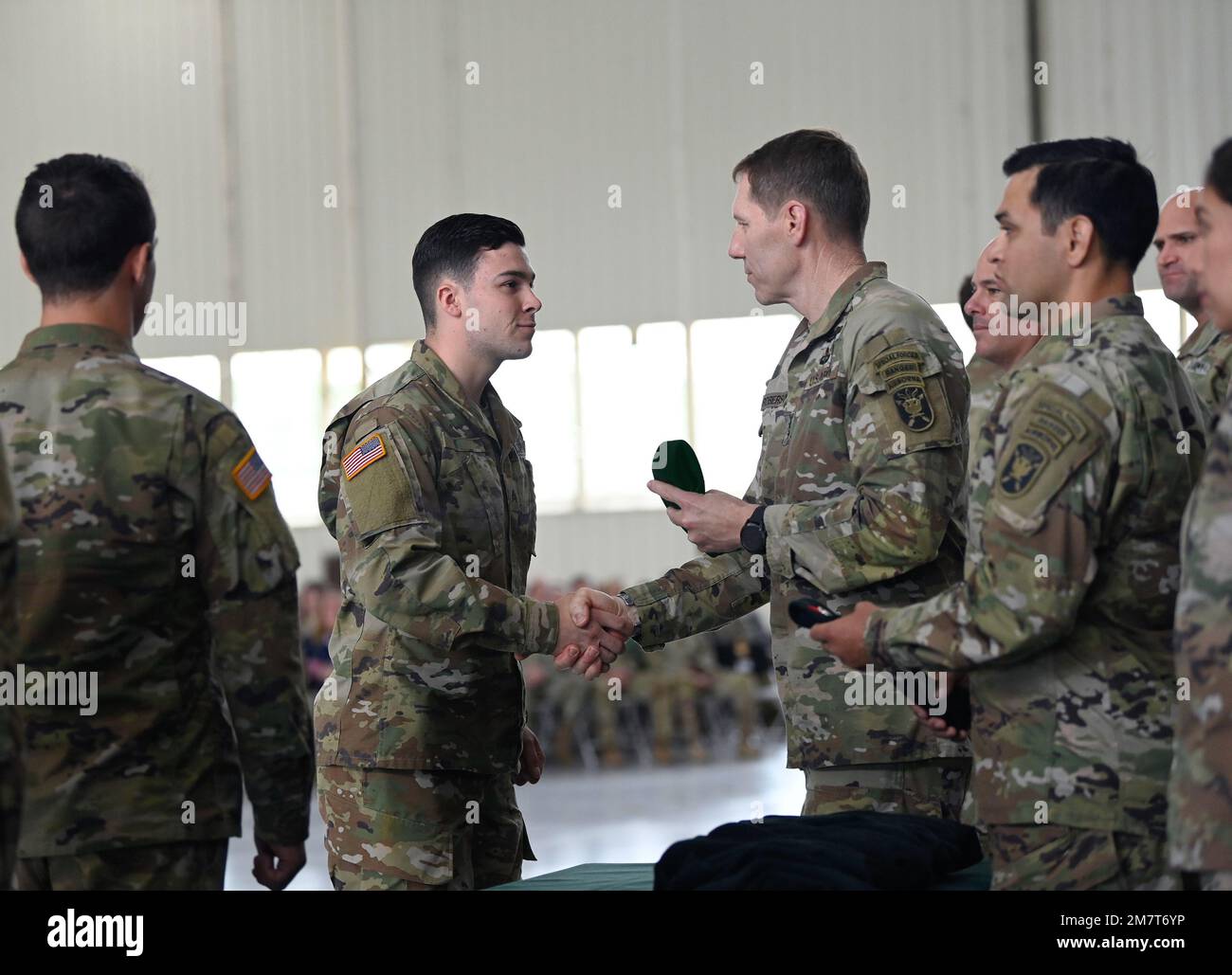 Major General Patrick B. Roberson, commanding general, U.S. Army John F ...
