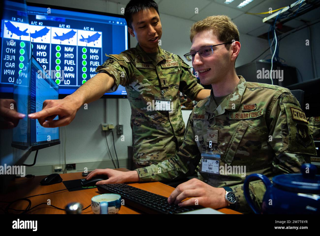 Cyber defense operations exercise hi-res stock photography and images ...