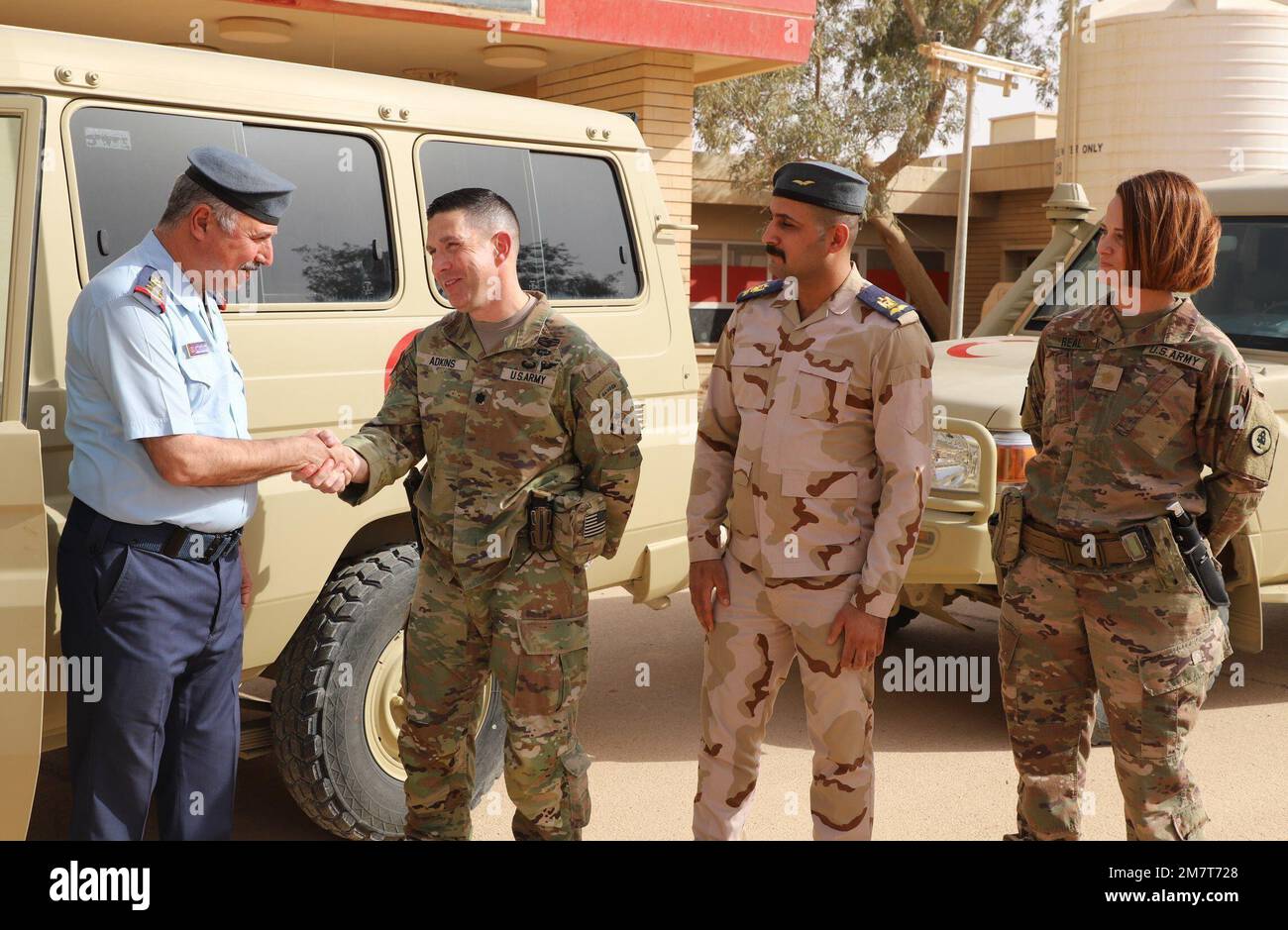 Iraqi Air Force Staff Maj. Gen. Abbas Fadel Damer, the commander of Al ...