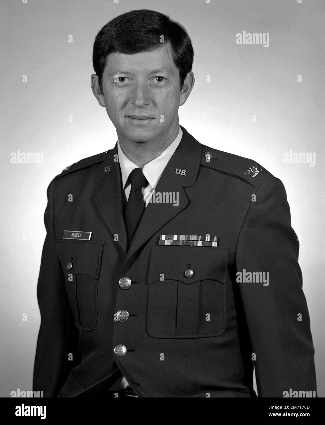 COL Thomas K. Rhodes, USAF (uncovered). Country: Unknown Stock Photo ...