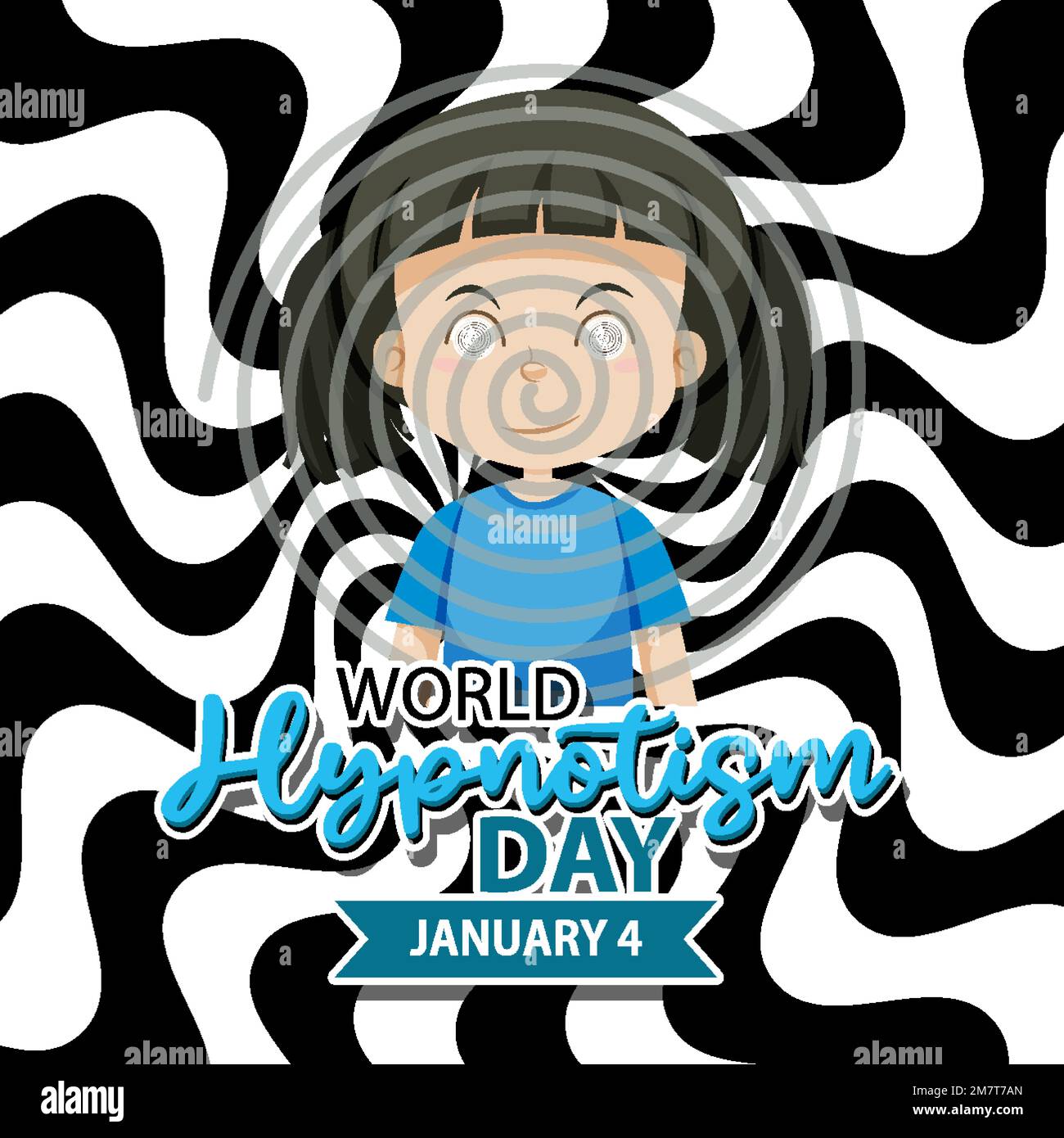 World Hypnotism Day Banner Design illustration Stock Vector Image & Art ...