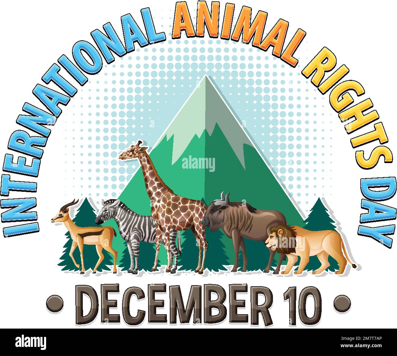 International Animal Rights Day Banner illustration Stock Vector Image ...