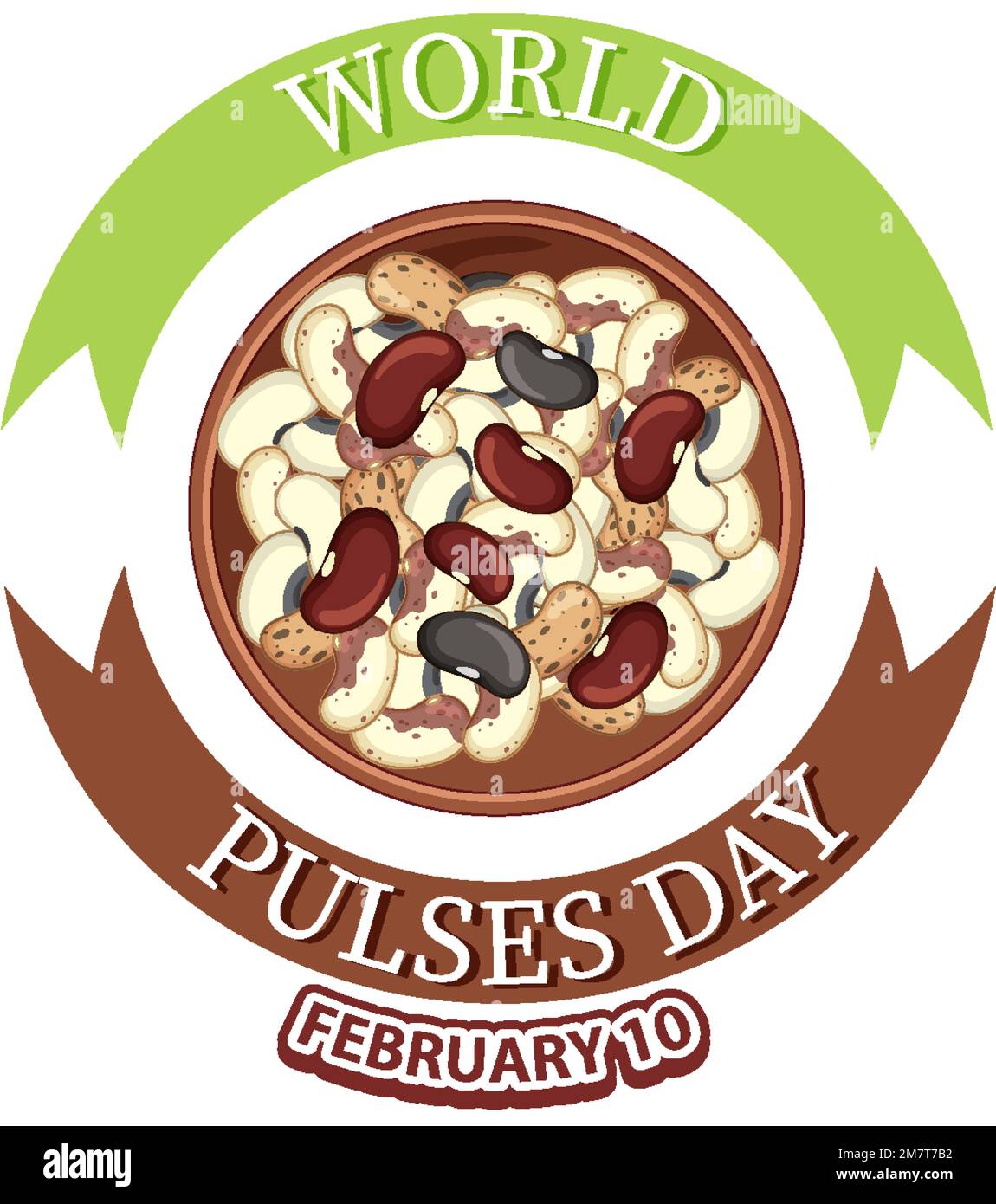 World Pulses Day Banner Design illustration Stock Vector Image & Art ...