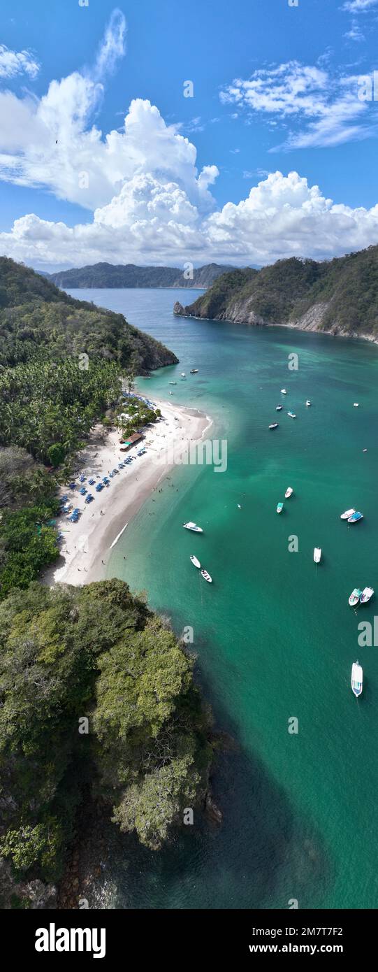 Tortuga Island (Isla Tortuga), Pacific Coast, Costa Rica Stock Photo ...