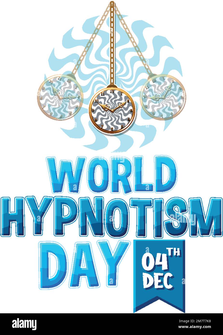 World hypnotism day banner design illustration Stock Vector Image & Art ...