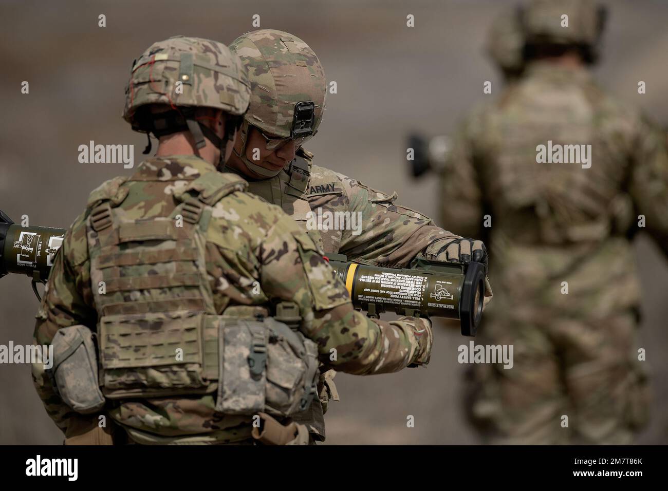 Idaho Army National Guard soldiers from Charlie Company, 2-116th ...