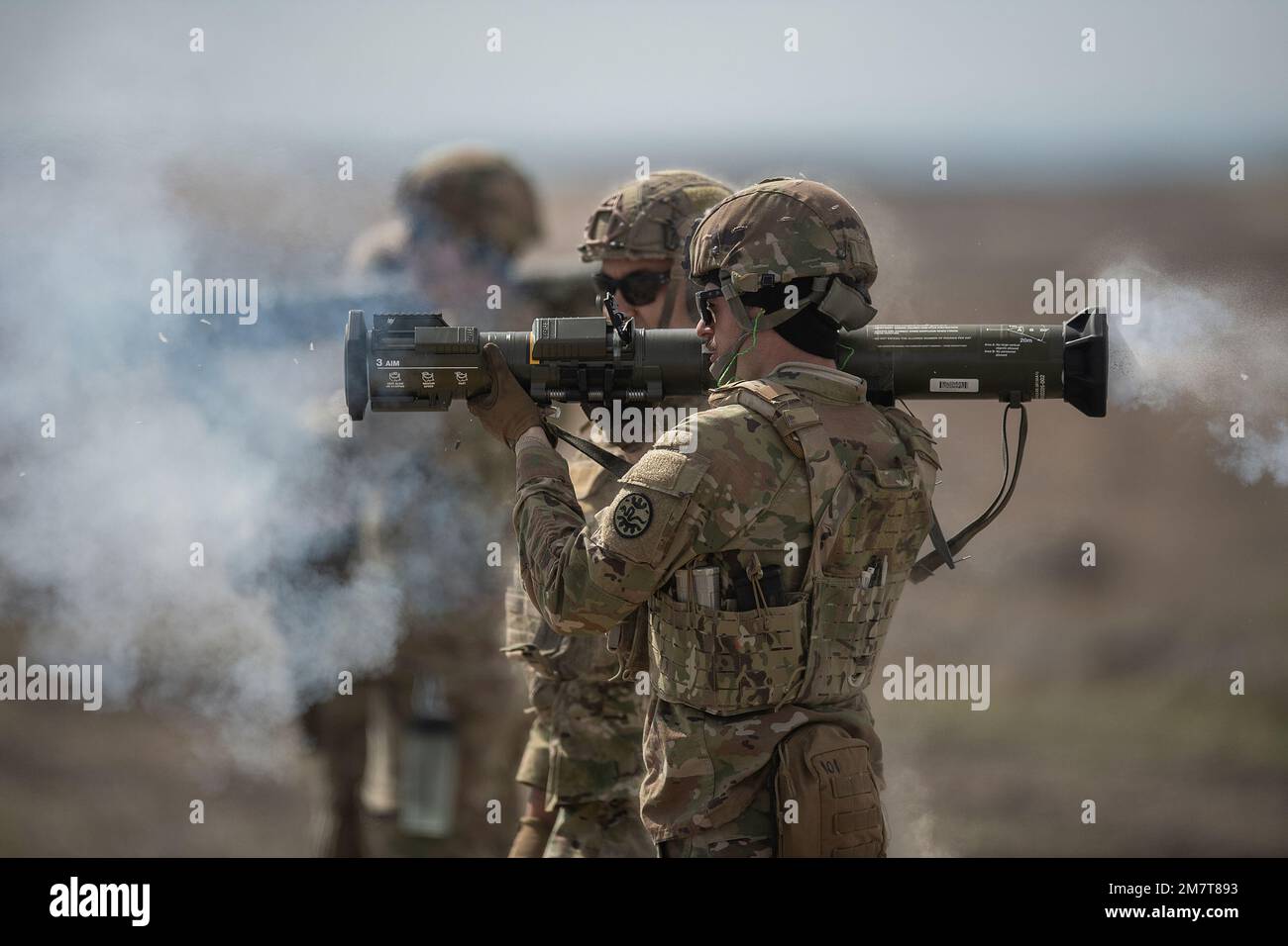 Idaho Army National Guard soldiers from Charlie Company, 2-116th ...