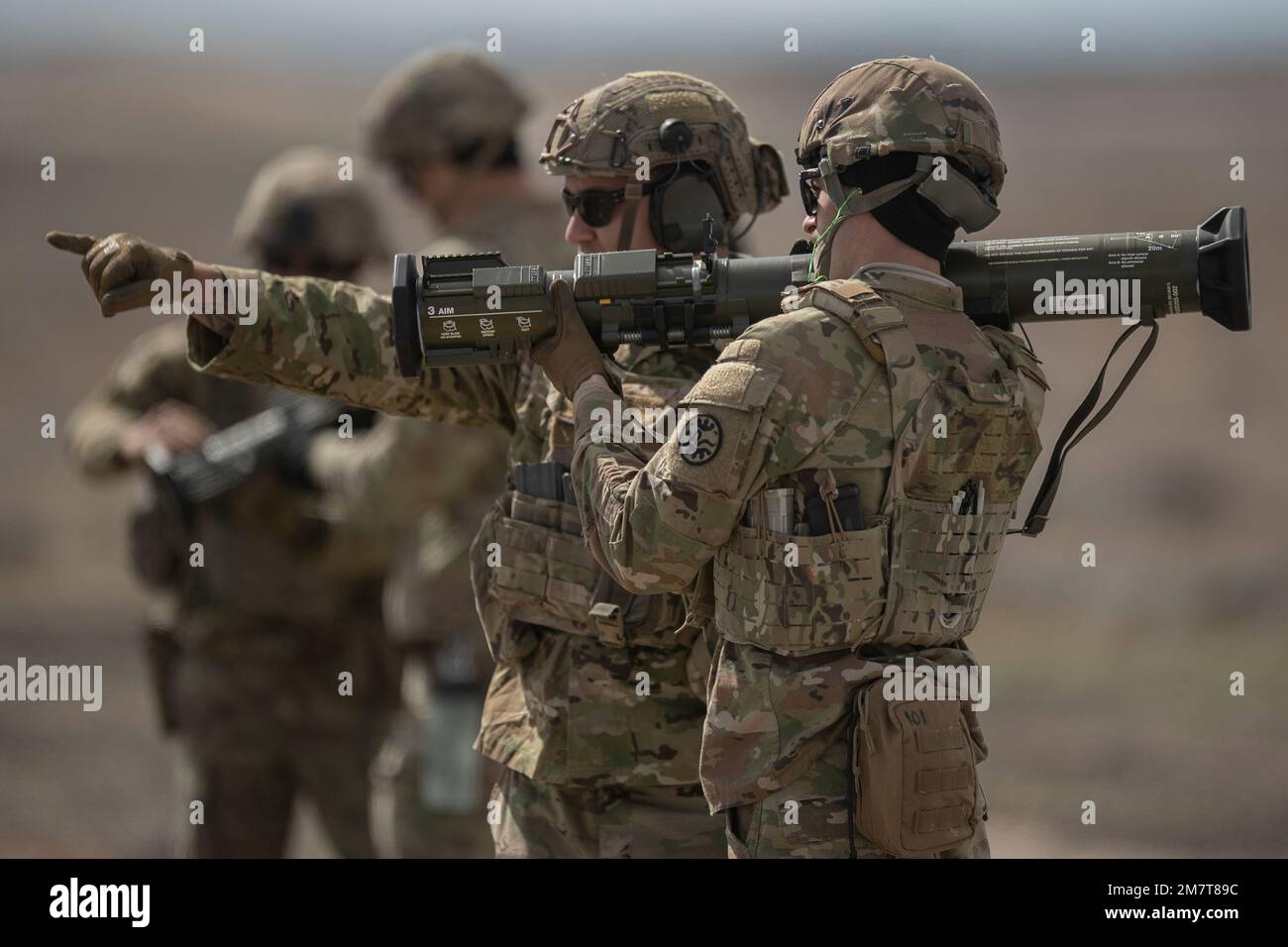 Idaho Army National Guard soldiers from Charlie Company, 2-116th ...