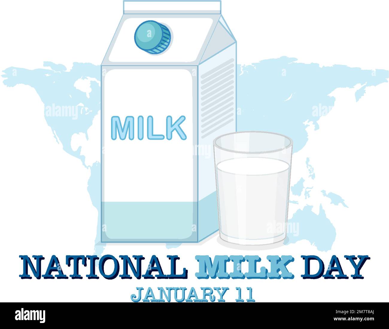 National Milk Day Banner Design illustration Stock Vector Image & Art ...