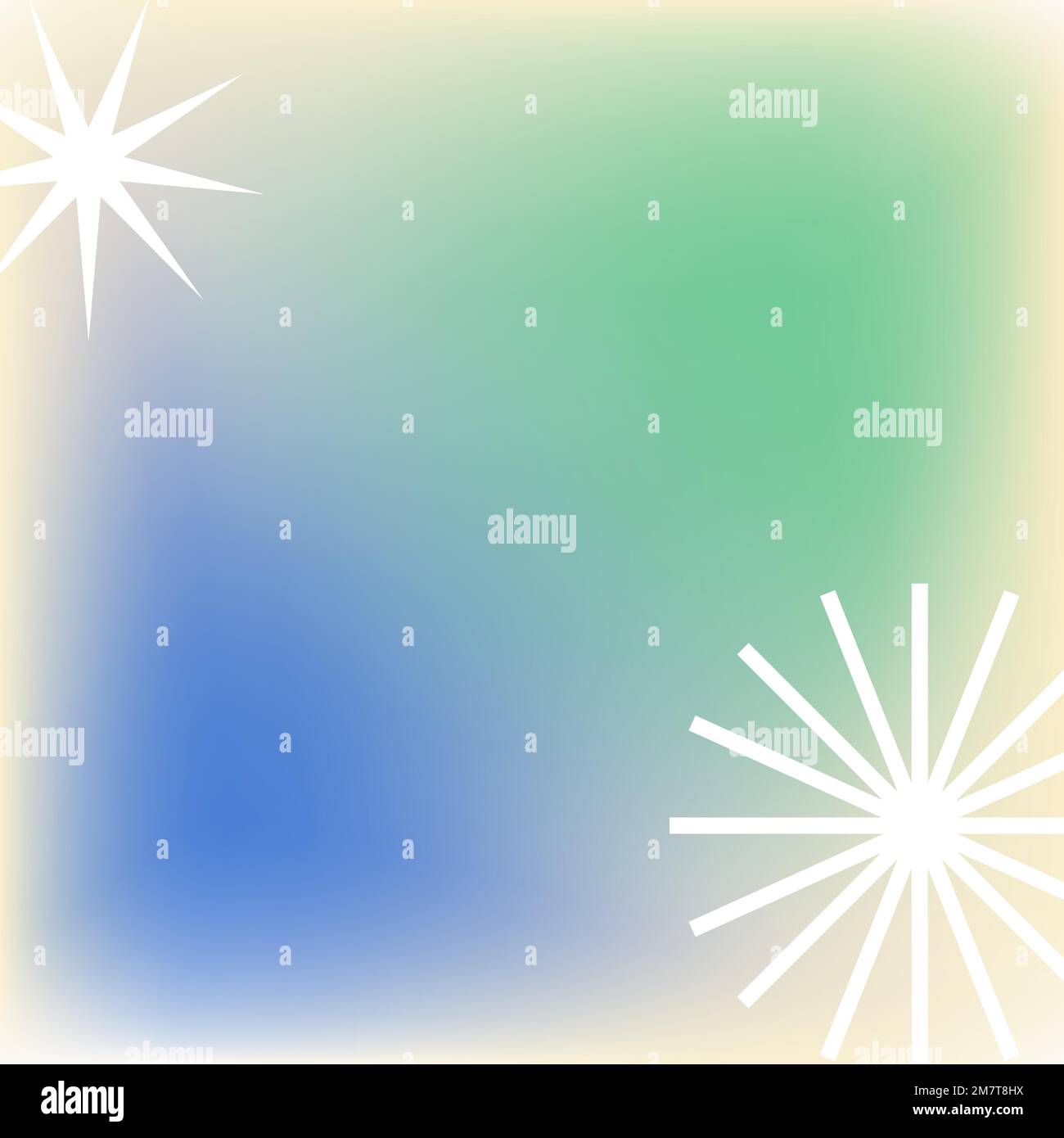 Green gradient background vector in abstract memphis style with funky ...