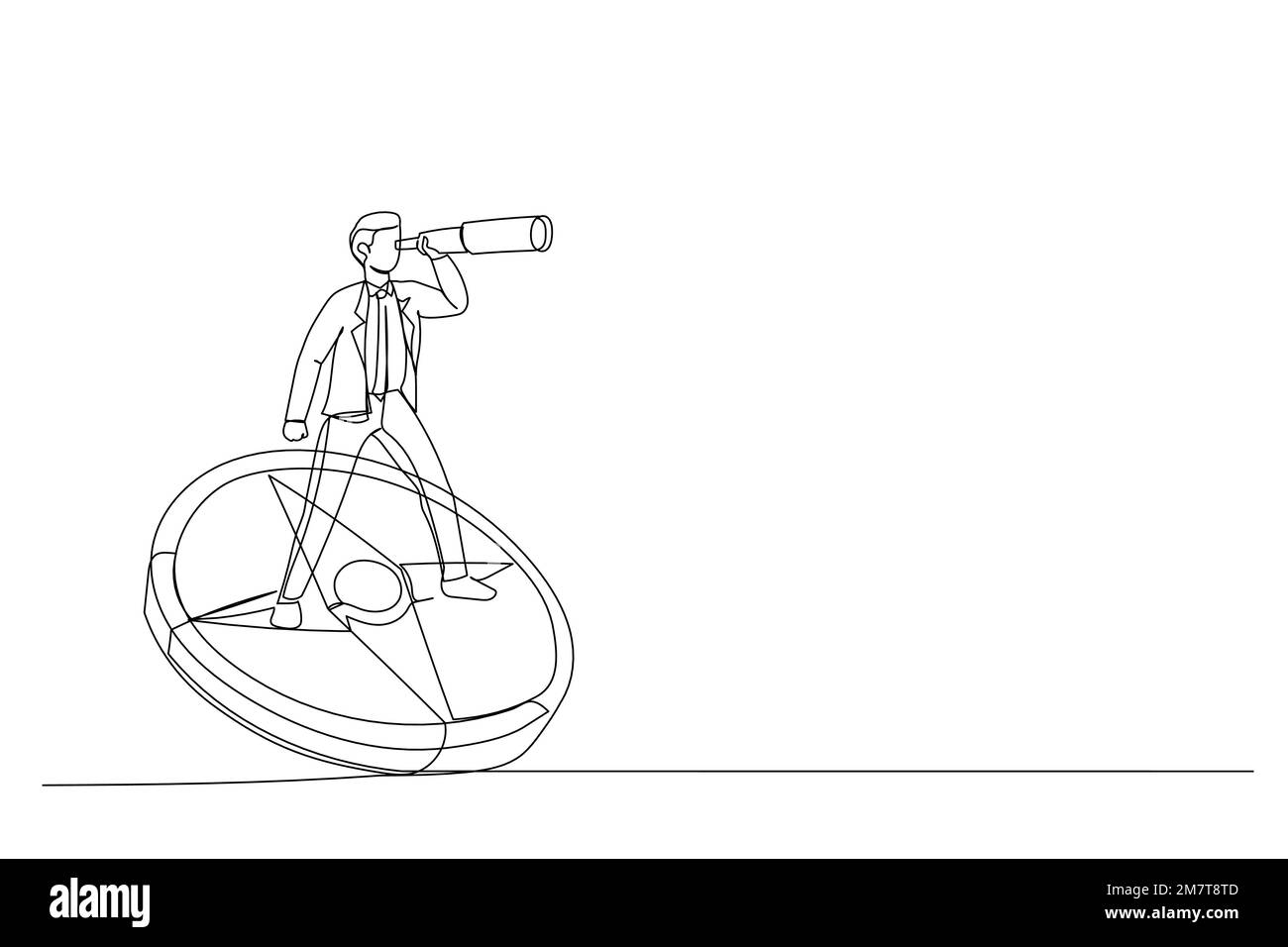 Compass showing direction Stock Vector Images - Alamy