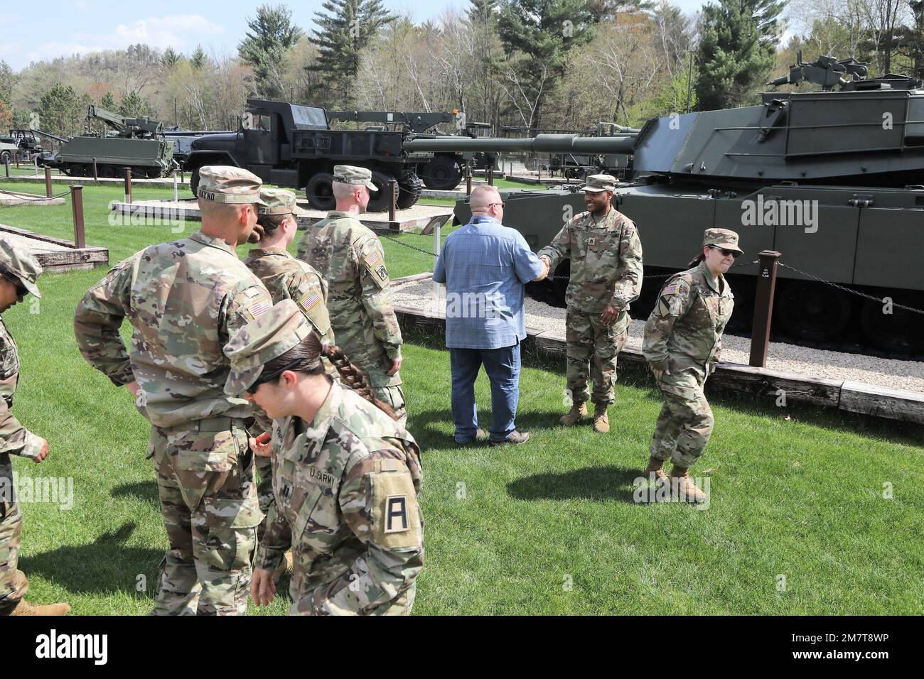 Staff Sgt. Ryan Tatum with the 181st Multi-Functional Training Brigade ...