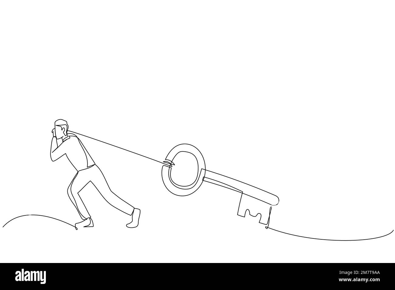 Large simple line art Stock Vector Images - Alamy