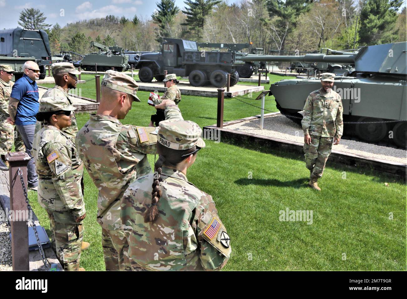 Staff Sgt. Ryan Tatum with the 181st Multi-Functional Training Brigade ...