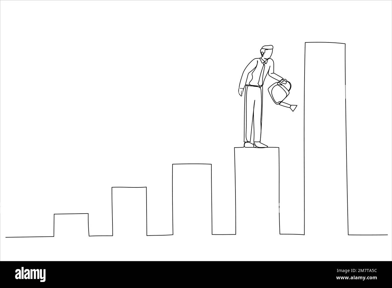 Grow graph hi-res stock photography and images - Alamy