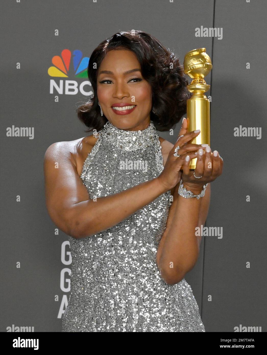 Beverly Hills United States 10th Jan 2023 Angela Bassett Appears