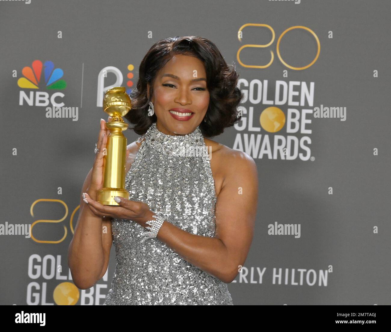 Beverly Hills United States 10th Jan 2023 Angela Bassett Appears