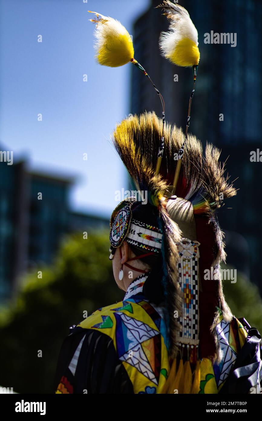 First Nation People of Canada Festival Stock Photo - Alamy