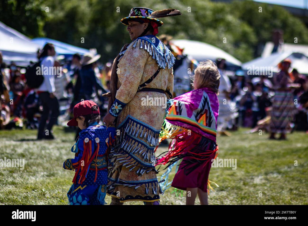 First Nation People of Canada Festival Stock Photo - Alamy