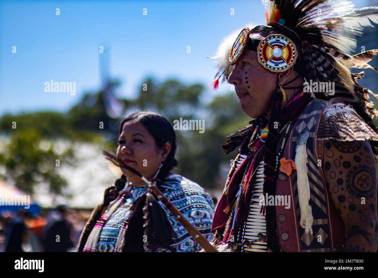 First Nation People of Canada Festival Stock Photo - Alamy