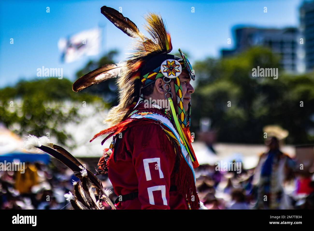 First Nation People of Canada Festival Stock Photo - Alamy