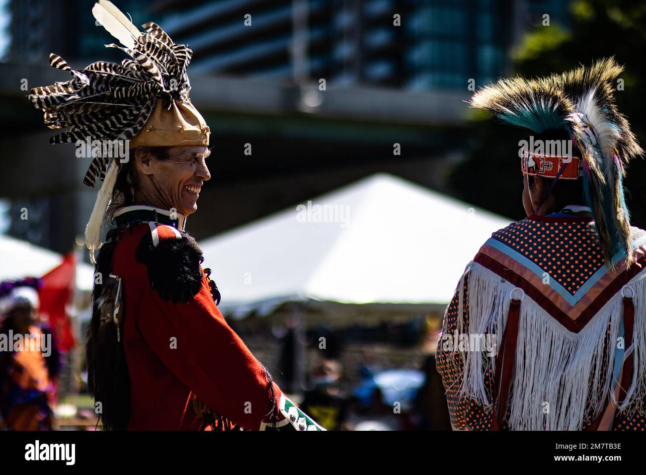 First Nation People of Canada Festival Stock Photo - Alamy