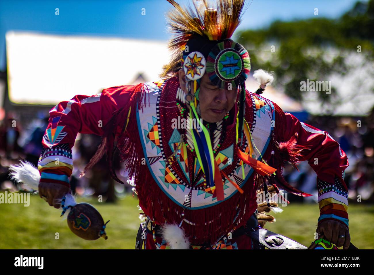 First Nation People of Canada Festival Stock Photo - Alamy