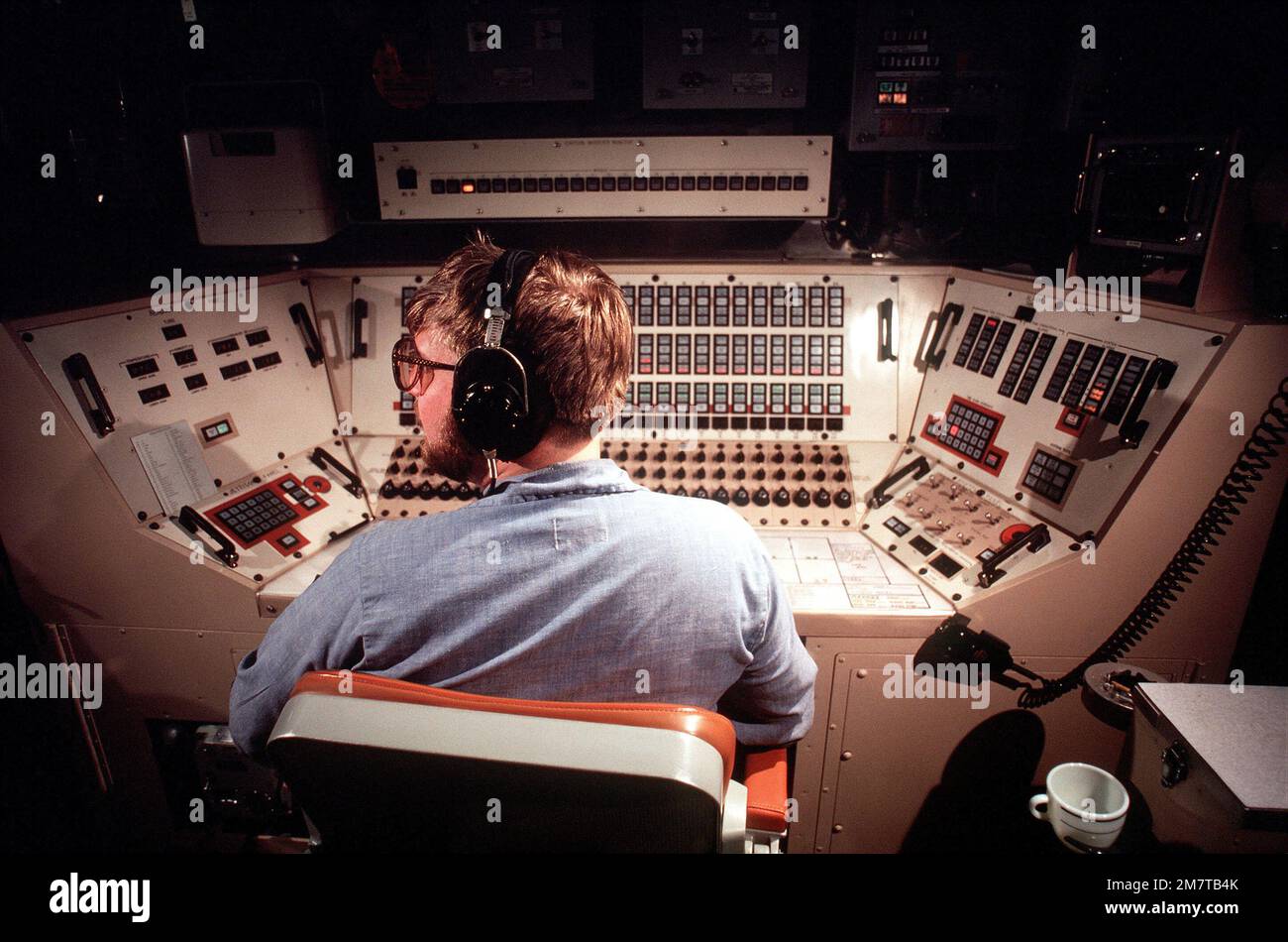 Missile Technician 1ST Class (Submarines) (MT1) (SS) Bruce Gelinas sits ...
