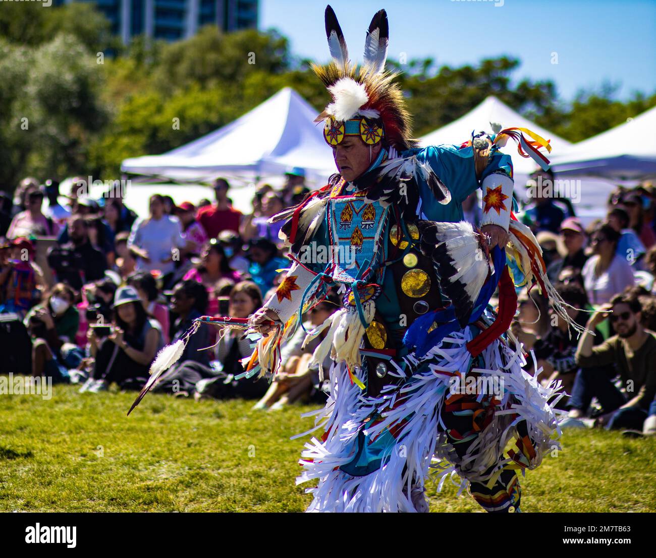 First Nation People of Canada Festival Stock Photo - Alamy