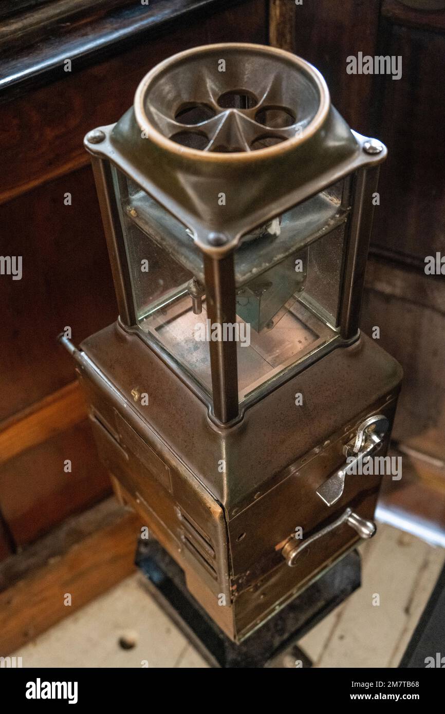 coin or token collector on a trolley car Stock Photo - Alamy