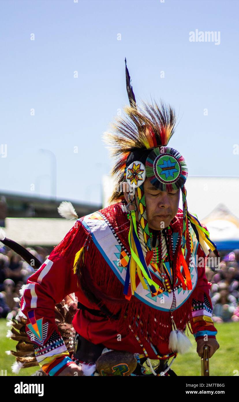 First Nation People of Canada Festival Stock Photo - Alamy