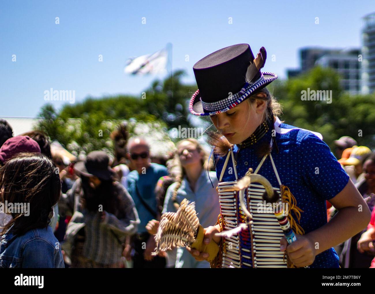 First Nation People of Canada Festival Stock Photo - Alamy