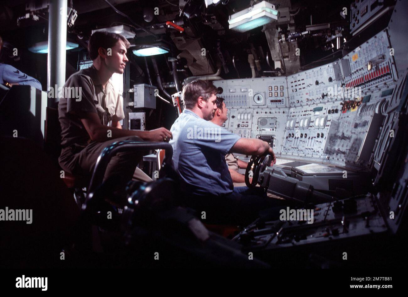 Nuclear submarine control room hi-res stock photography and images - Alamy