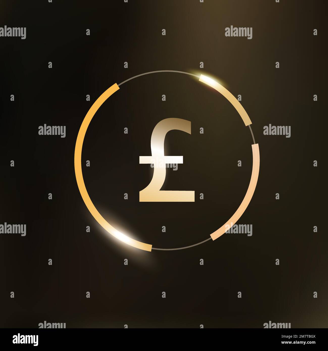 British Pound icon vector money currency symbol Stock Vector Image ...