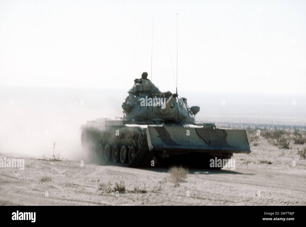 The M-60A1 tank took the lead throughout Operation CAX 1-2-82 at the ...