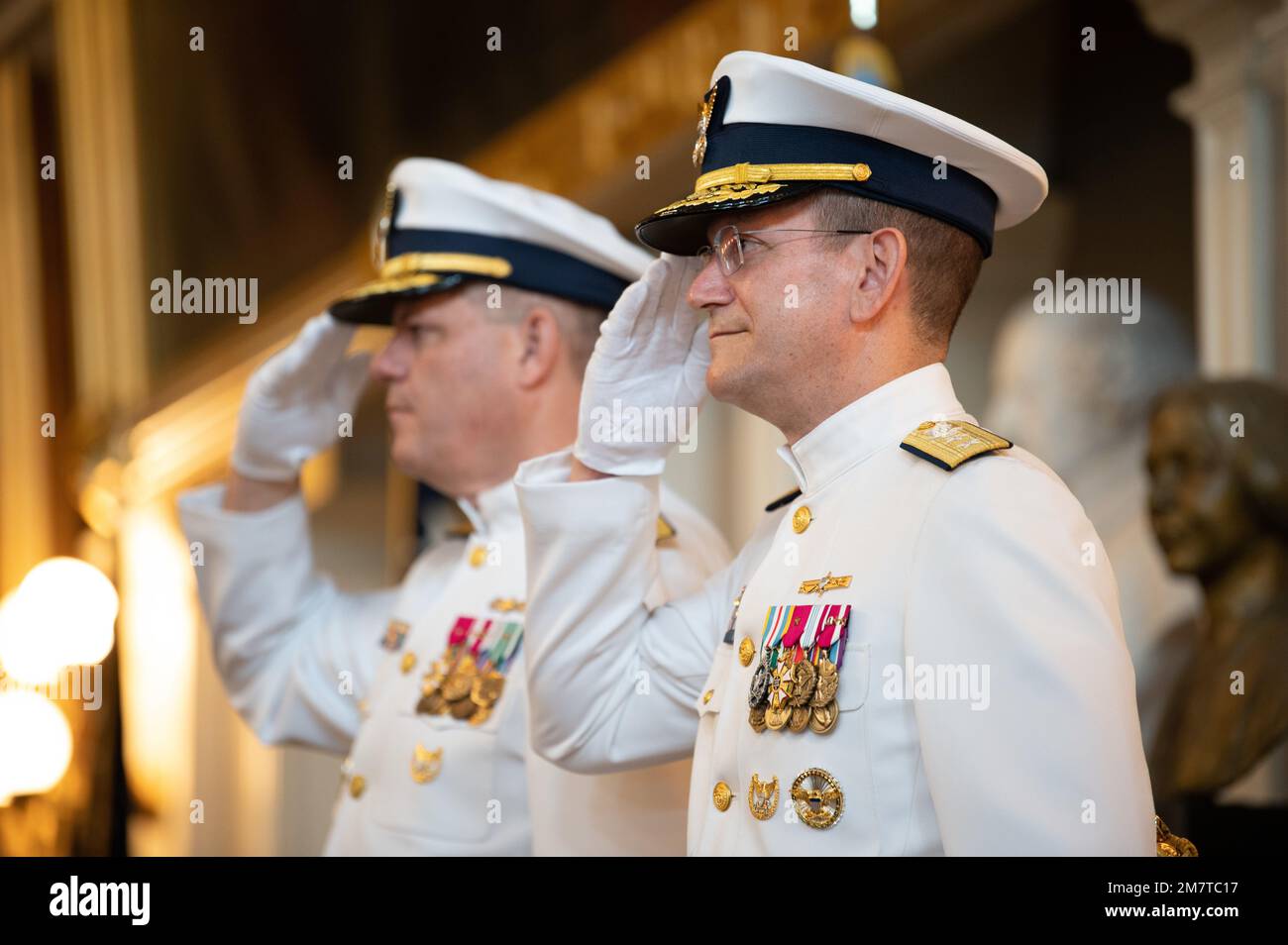 Commander coast guard first district hi-res stock photography and ...