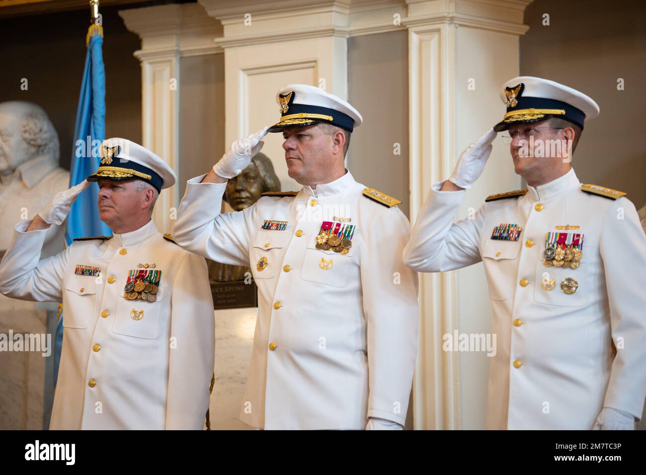 Commander coast guard first district hi-res stock photography and ...