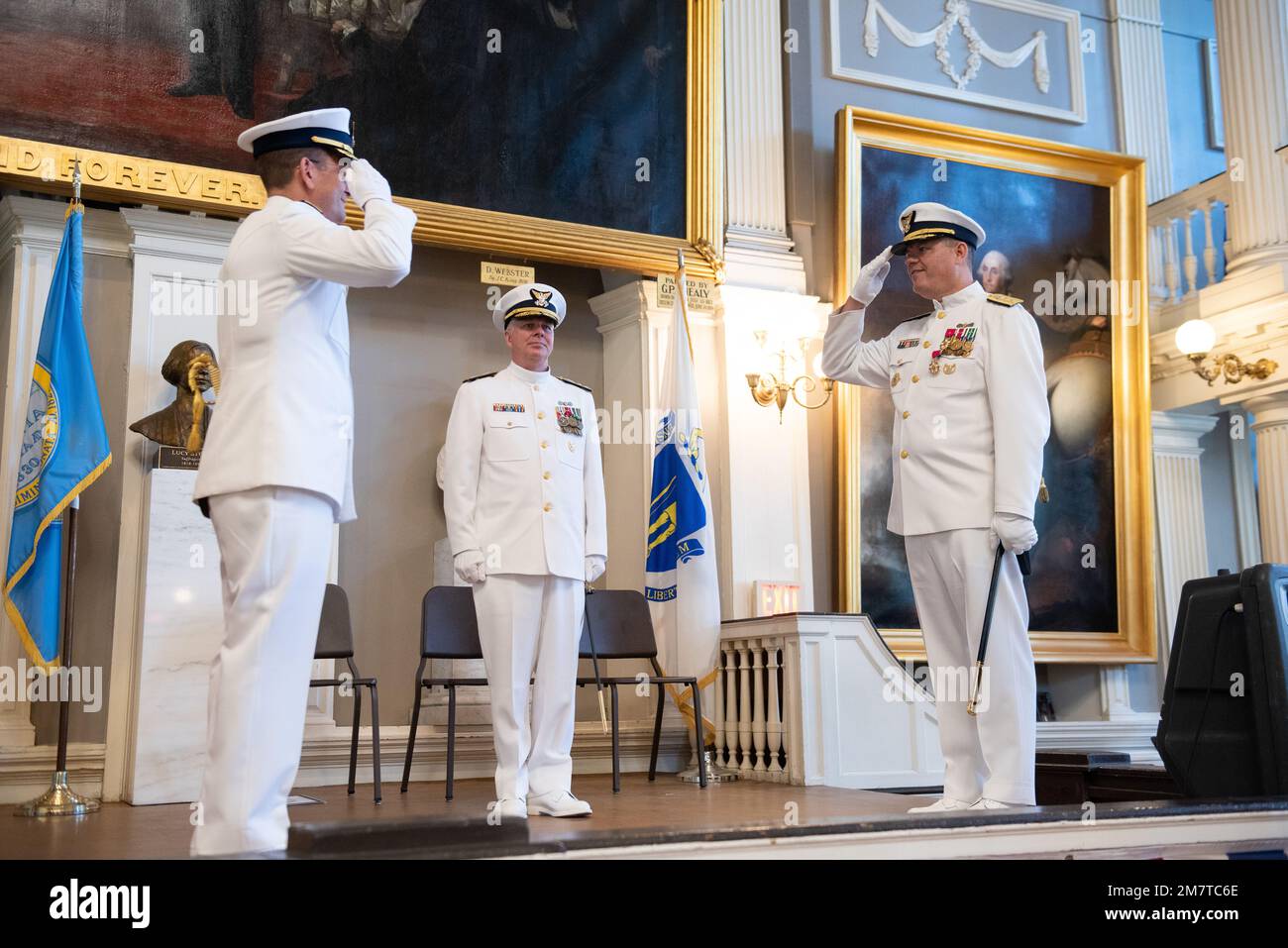 Rear admiral john mauger hi-res stock photography and images - Alamy
