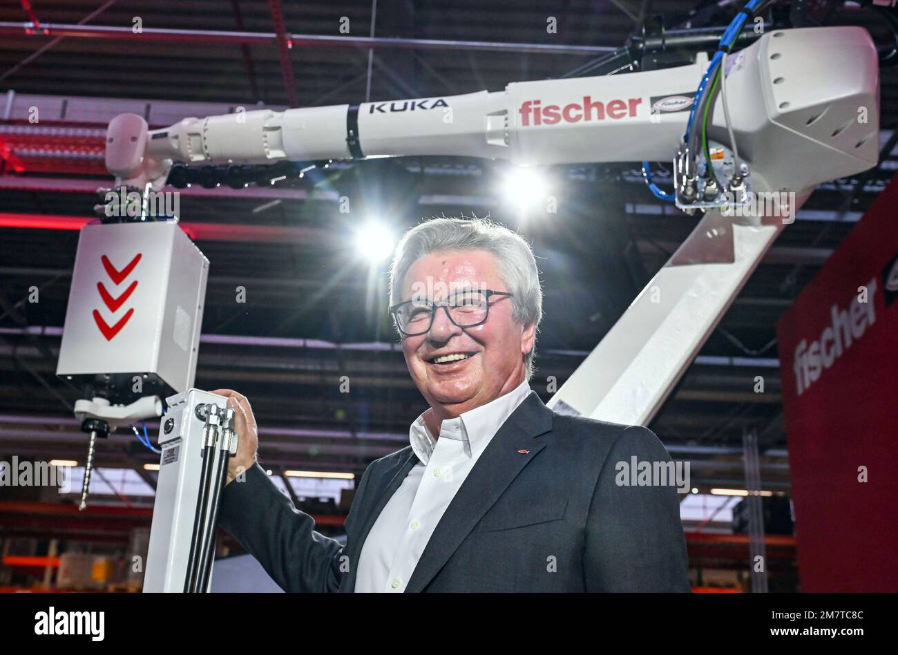 Waldachtal, Germany. 16th Nov, 2022. Klaus Fischer, owner of the ...