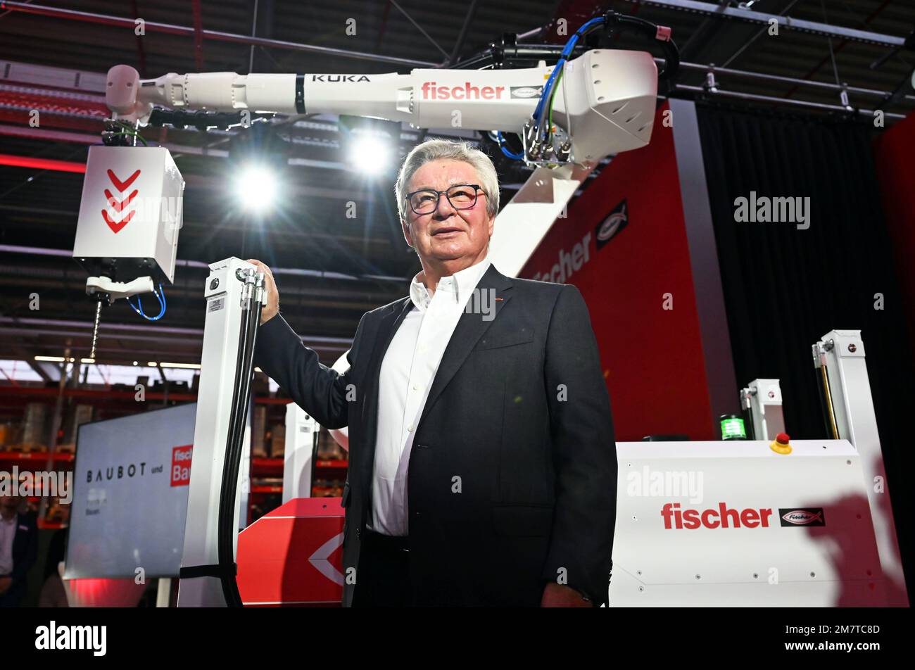 Waldachtal, Germany. 16th Nov, 2022. Klaus Fischer, owner of the ...