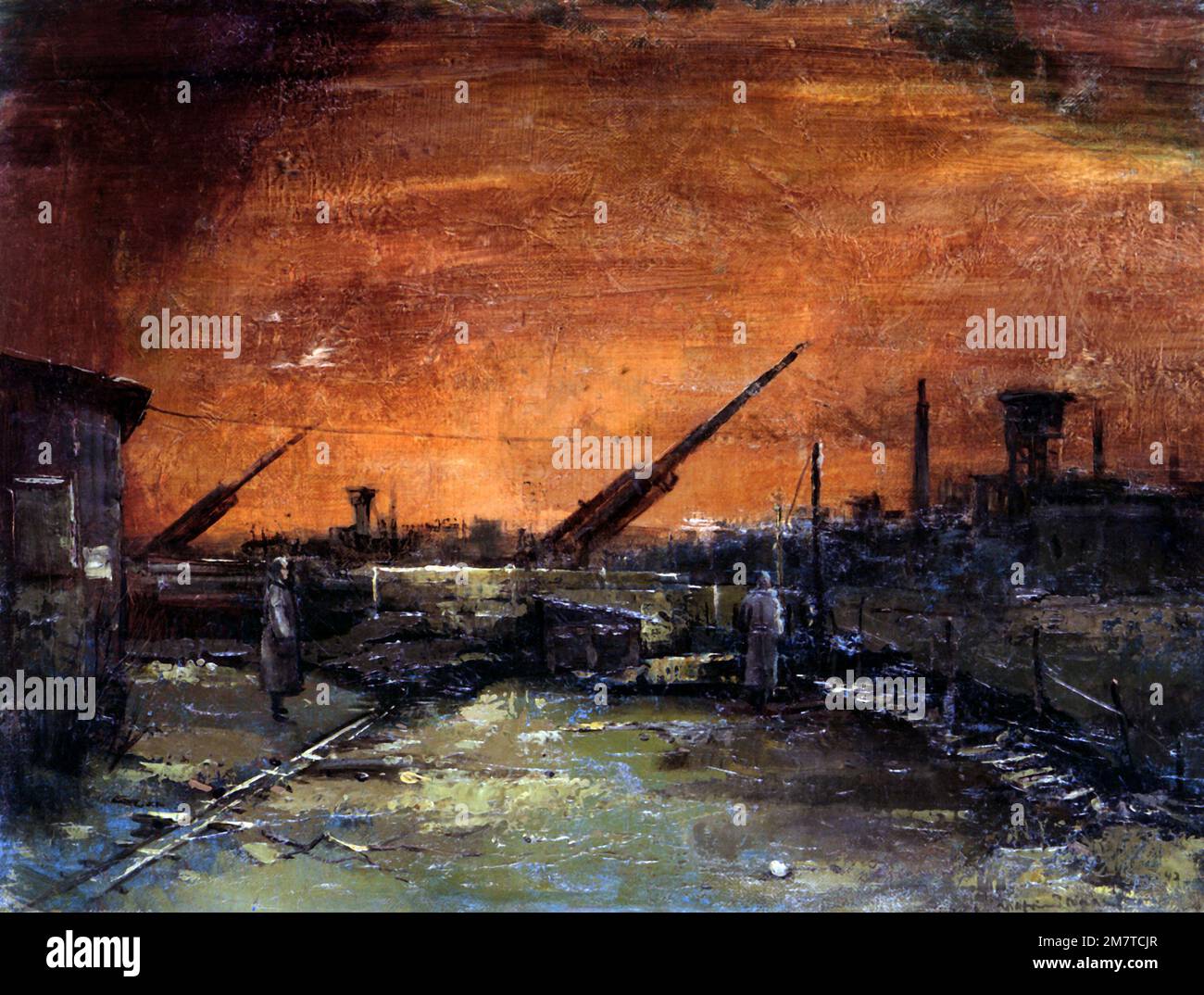 Artwork: "Flak at Night" Artist: Willfried Nagel U. S. Air Force Art ...