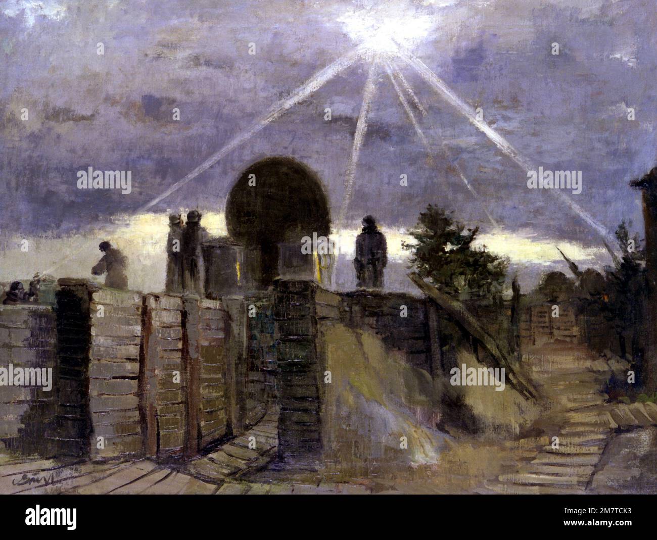 Artwork: "On the Target "Artist: Karl Busch U.S. Air Force Art ...