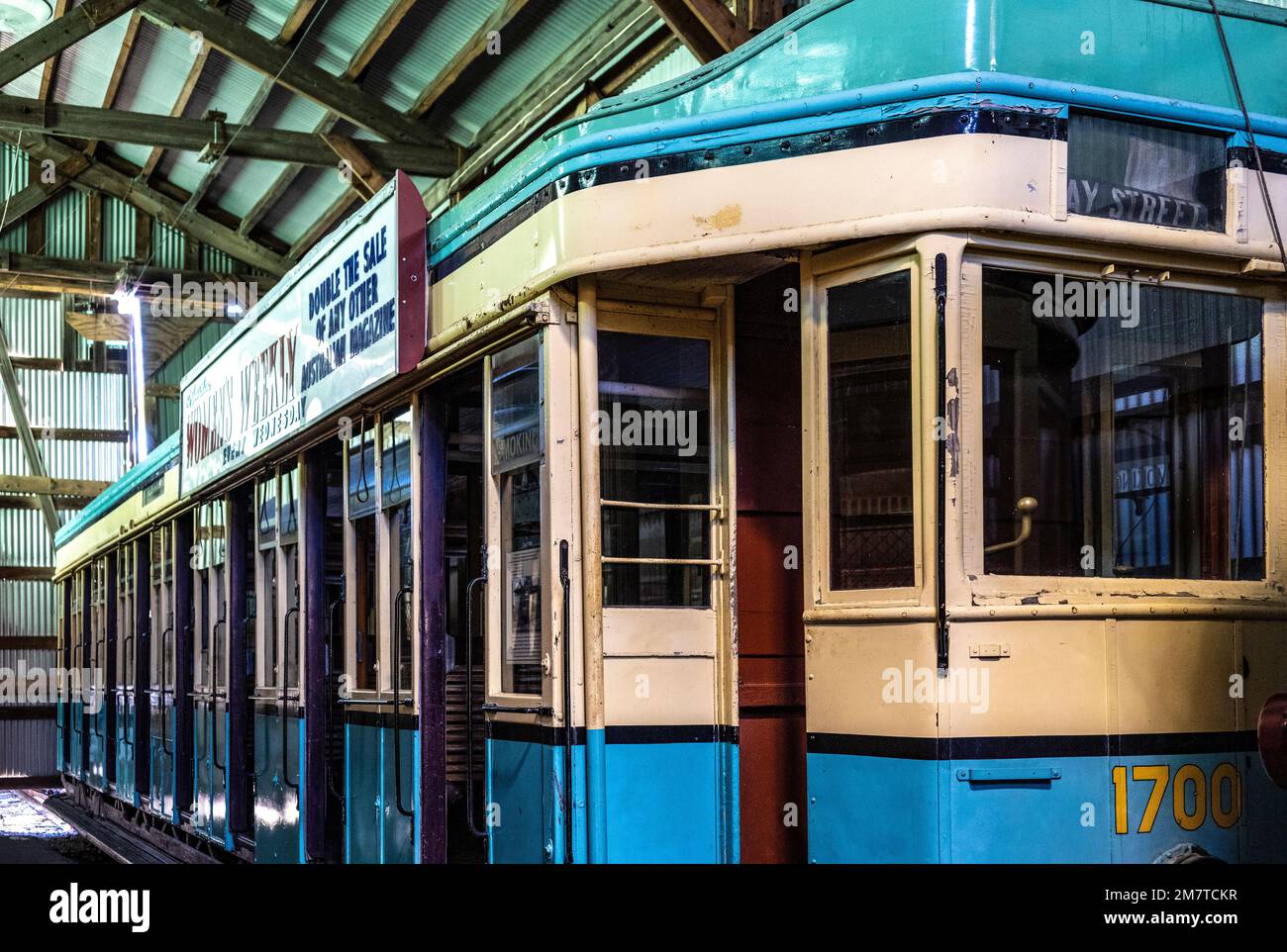 Kennebunkport seashore trolley museum hi-res stock photography and ...