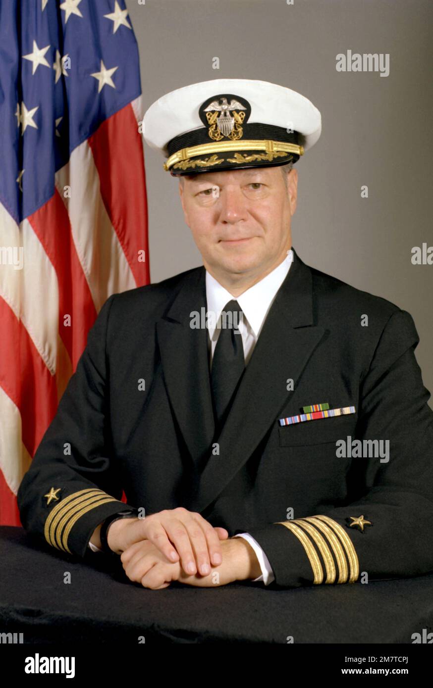 CAPT Aalexander J. Barton, USN (covered). Country: Unknown Stock Photo ...