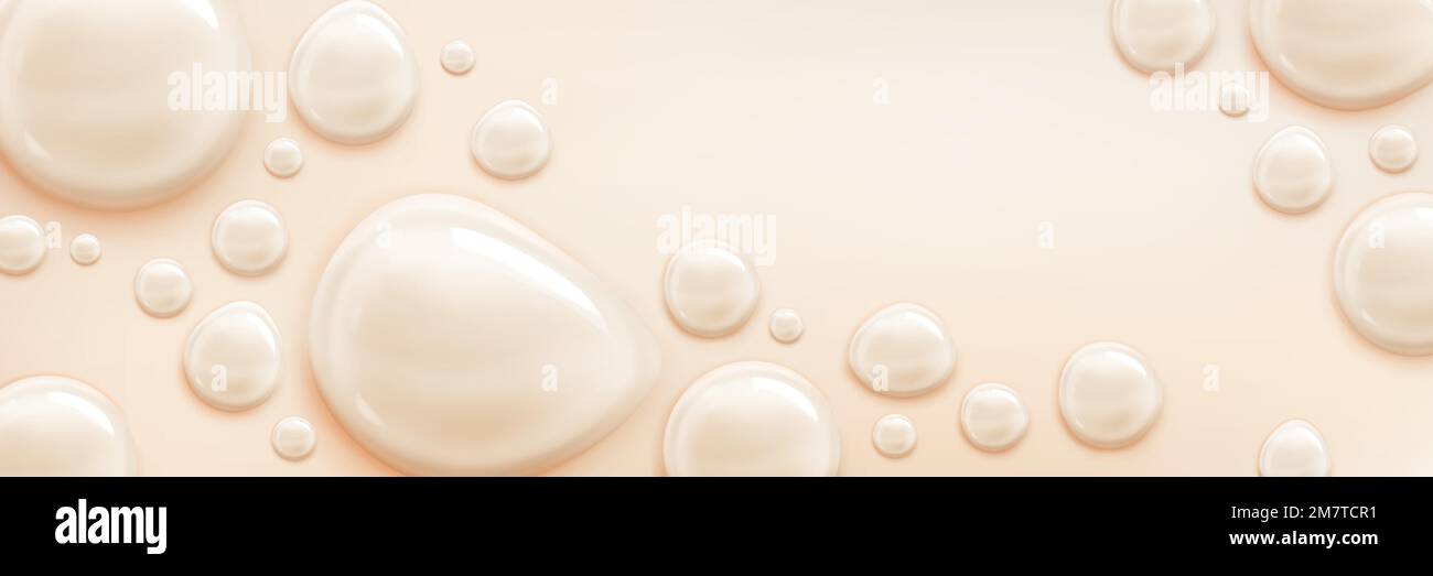 Woman beauty skin droplets Stock Vector Images - Alamy