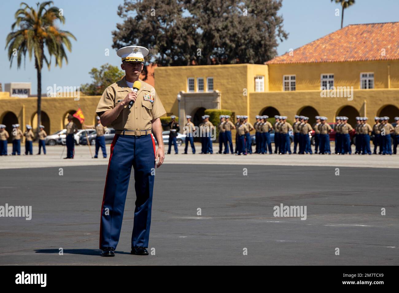 U.S. Marine Corps Lt. Col. Daniel R. Myers, the Commanding Officer of ...