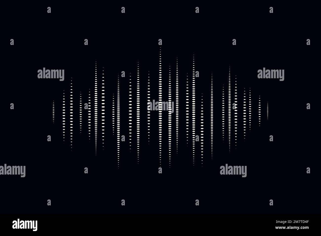Sound wave black digital background vector entertainment technology ...