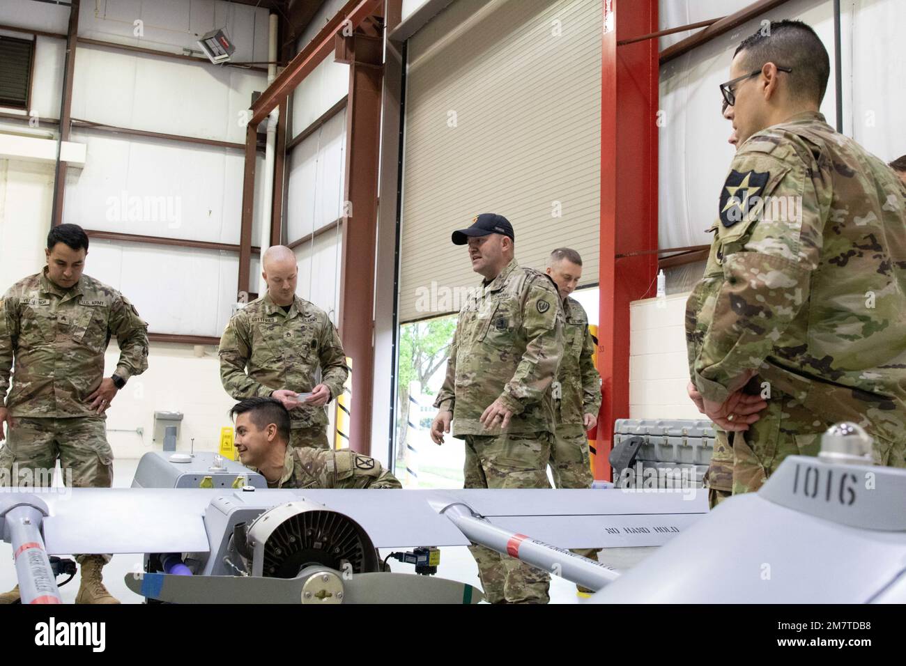 U.S. Army Sgt. 1st Class Jeremy Hines, an instructor assigned to U.S ...